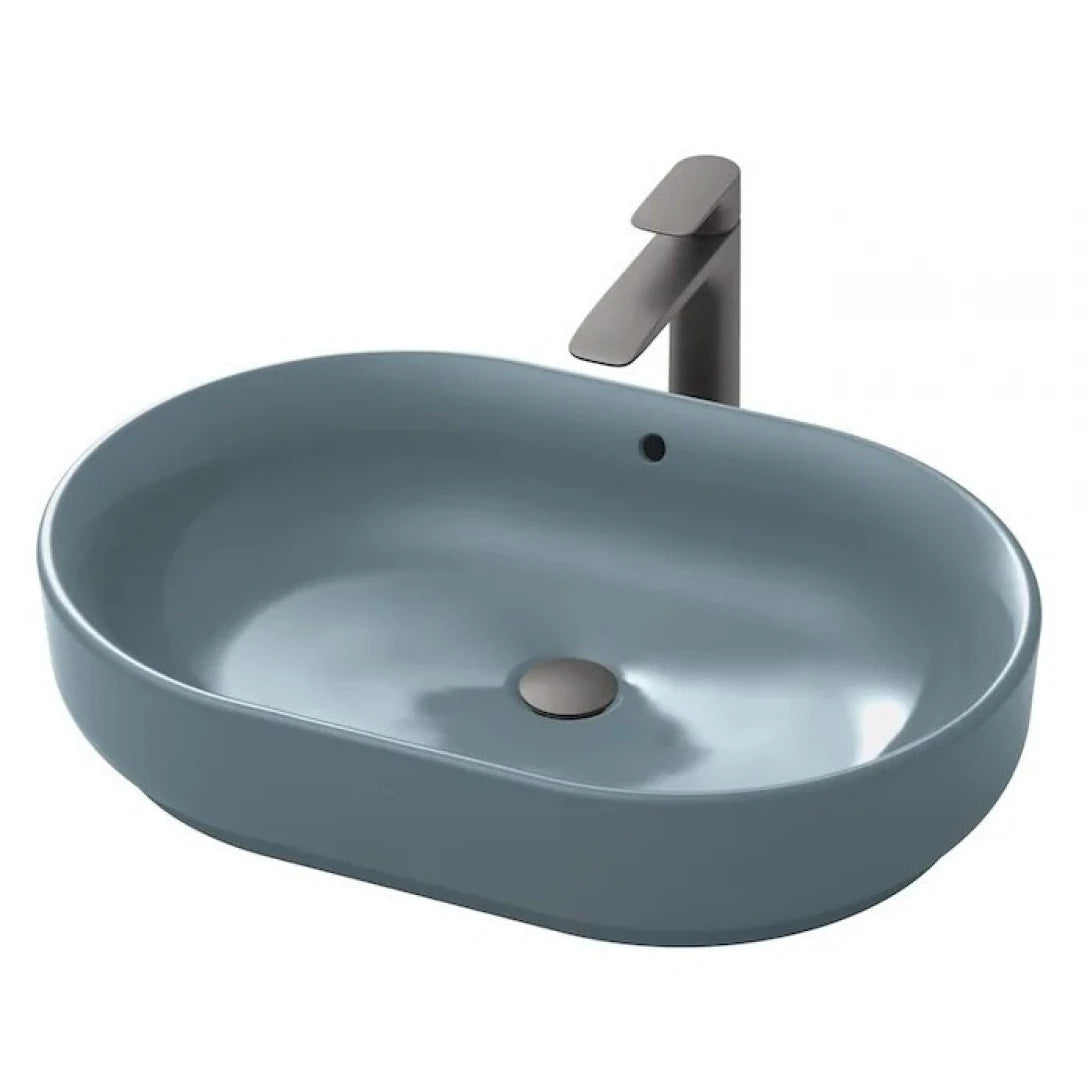 Chậu Rửa Lavabo TOTO LW896JW/F#ASB Đặt Bàn Xanh Tro – Nhà Phân Phối ...
